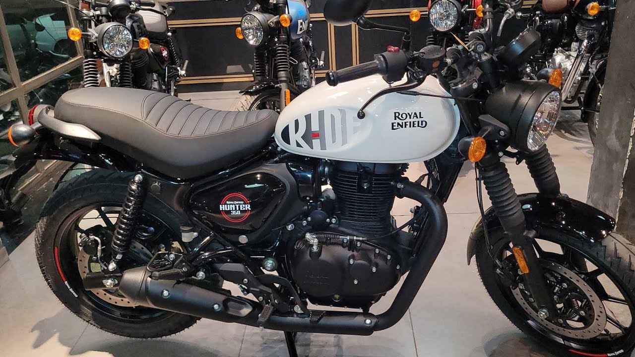 New 2023 Royal Enfield Hunter 350 - Dapper Ash - YouTube