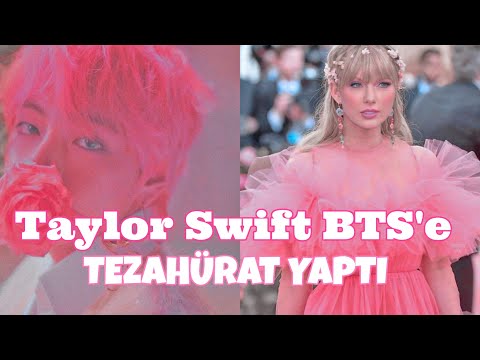Taylor Swift BTS'e tezahürat yaptı!!