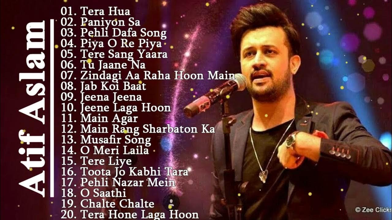 ATIF ASLAM Hindi Songs Collection Atif Aslam songs BEST OF ATIF ASLAM SONGS 2023 #atifaslam ...