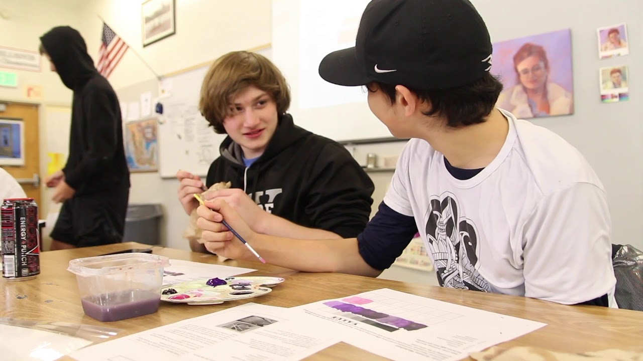 WHS - Elective Videos - Art 1 Class - YouTube