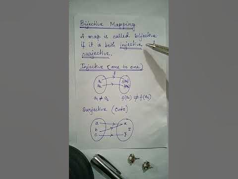 Bijective Mapping - YouTube