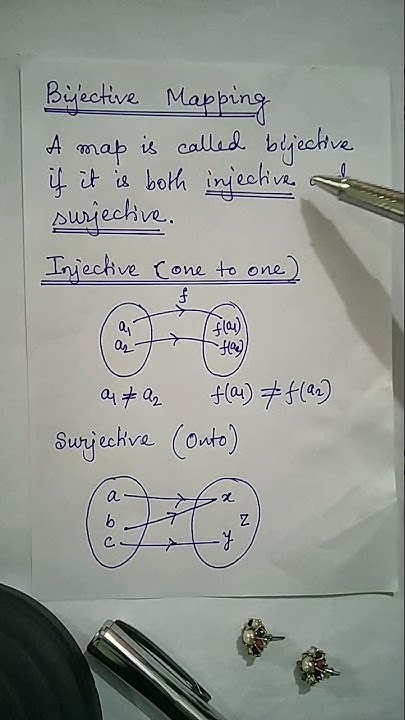 Bijective Mapping - YouTube