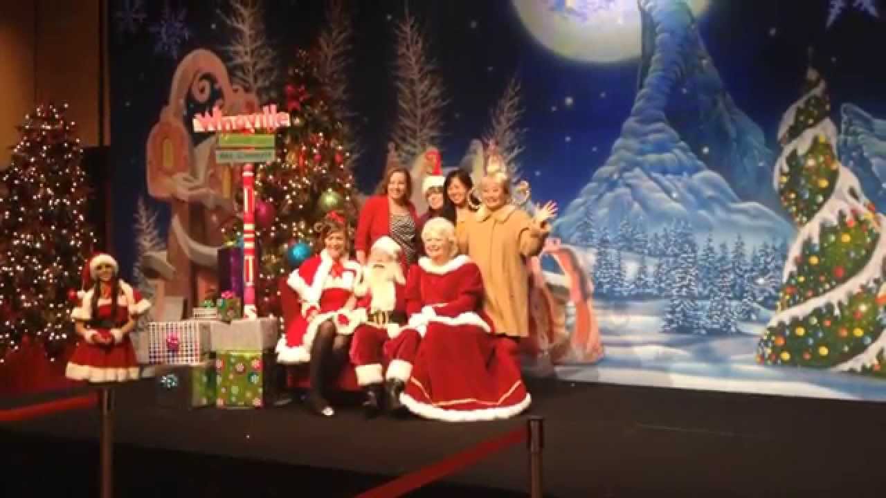 Breakfast with Santa, Elsa and Anna! Vlogmas 19, 2014 - YouTube