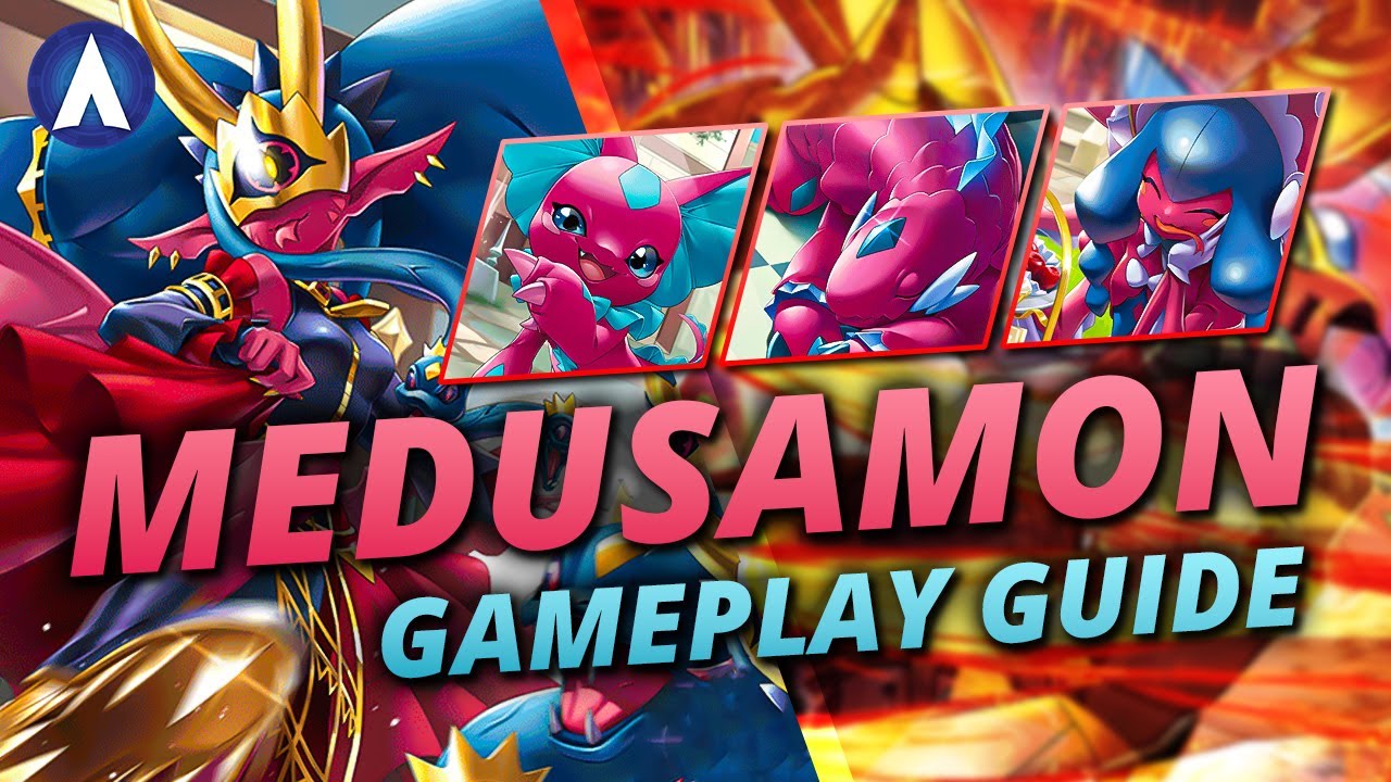24000DP & UNAFFECTED!!! Medusamon Deck Gameplay Guide | Digimon Card ...