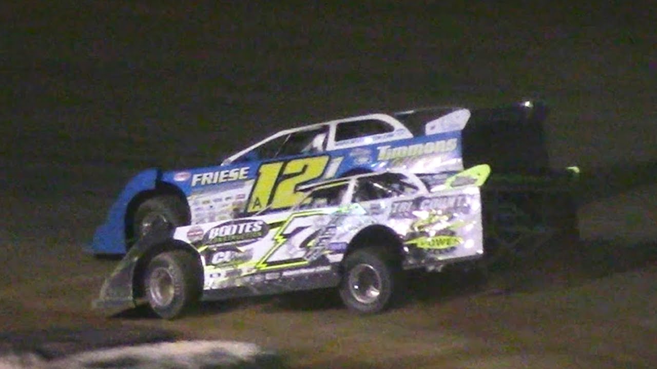 ULMS Super Late Model B-Main Two | Hesston Speedway | 7-1-17 - YouTube
