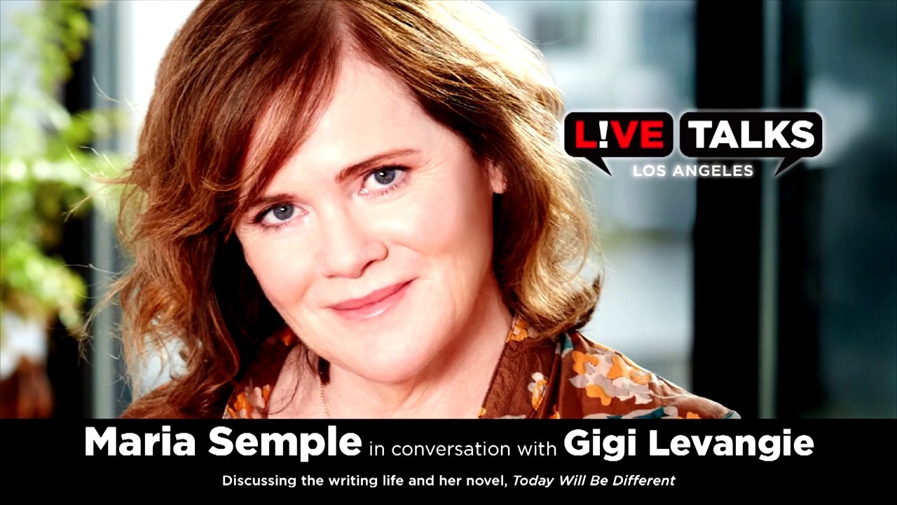 Maria Semple in conversation with with Gigi Levangie - YouTube