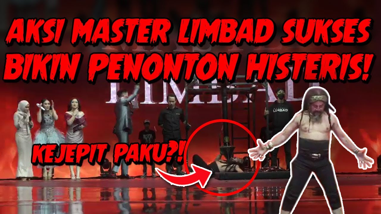 MASTER LIMBAD BIKIN SATU STUDIO HISTERIS !!! - YouTube