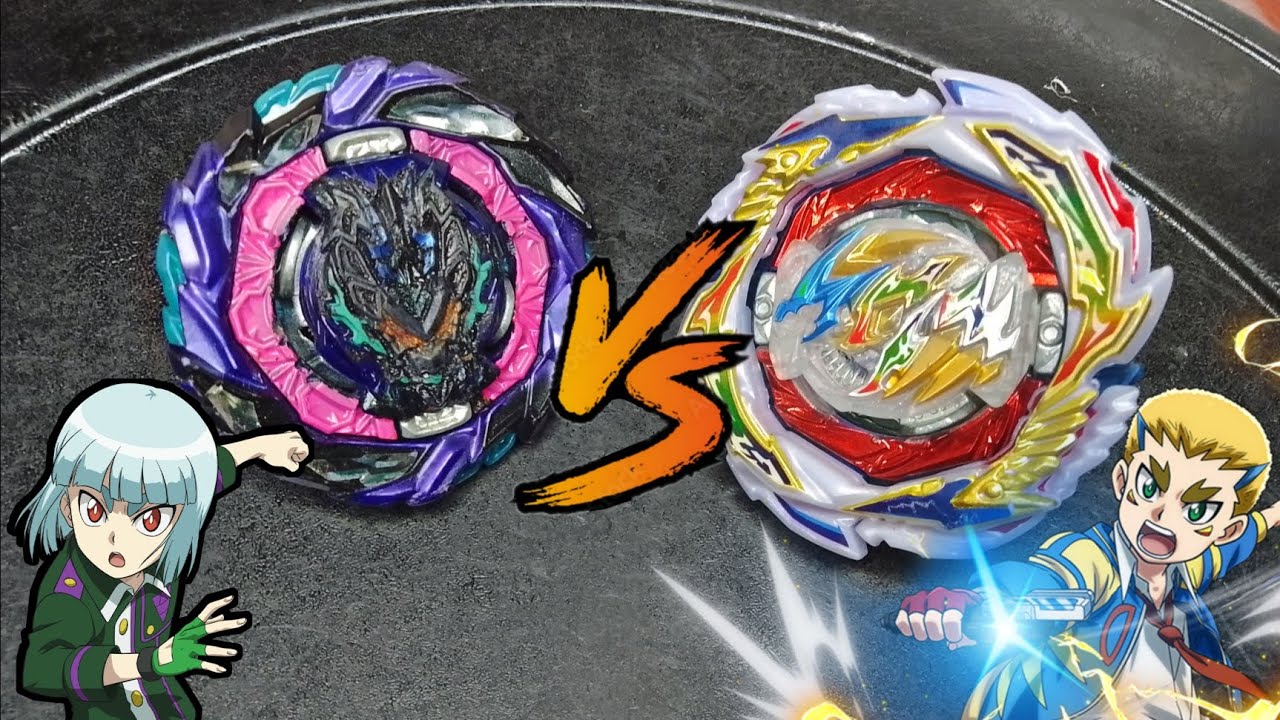 Battle | Roar Bahamut Vs Gatling Dragon | Beyblade Burst DB/BU Battle ...
