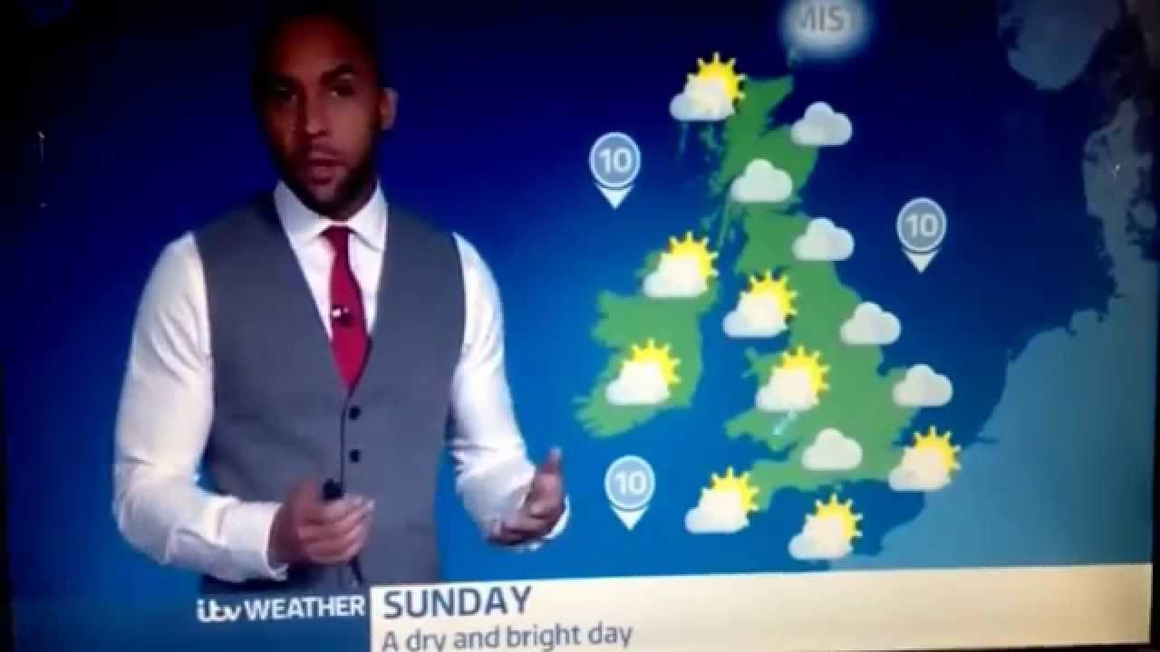 Alex Beresford - ITV Weather - 14th June 2014 - YouTube