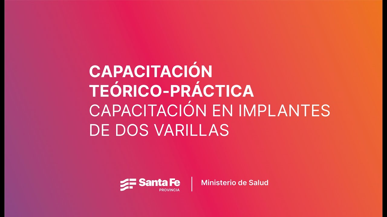 CAPACITACIÓN EN IMPLANTES DE DOS VARILLAS - YouTube