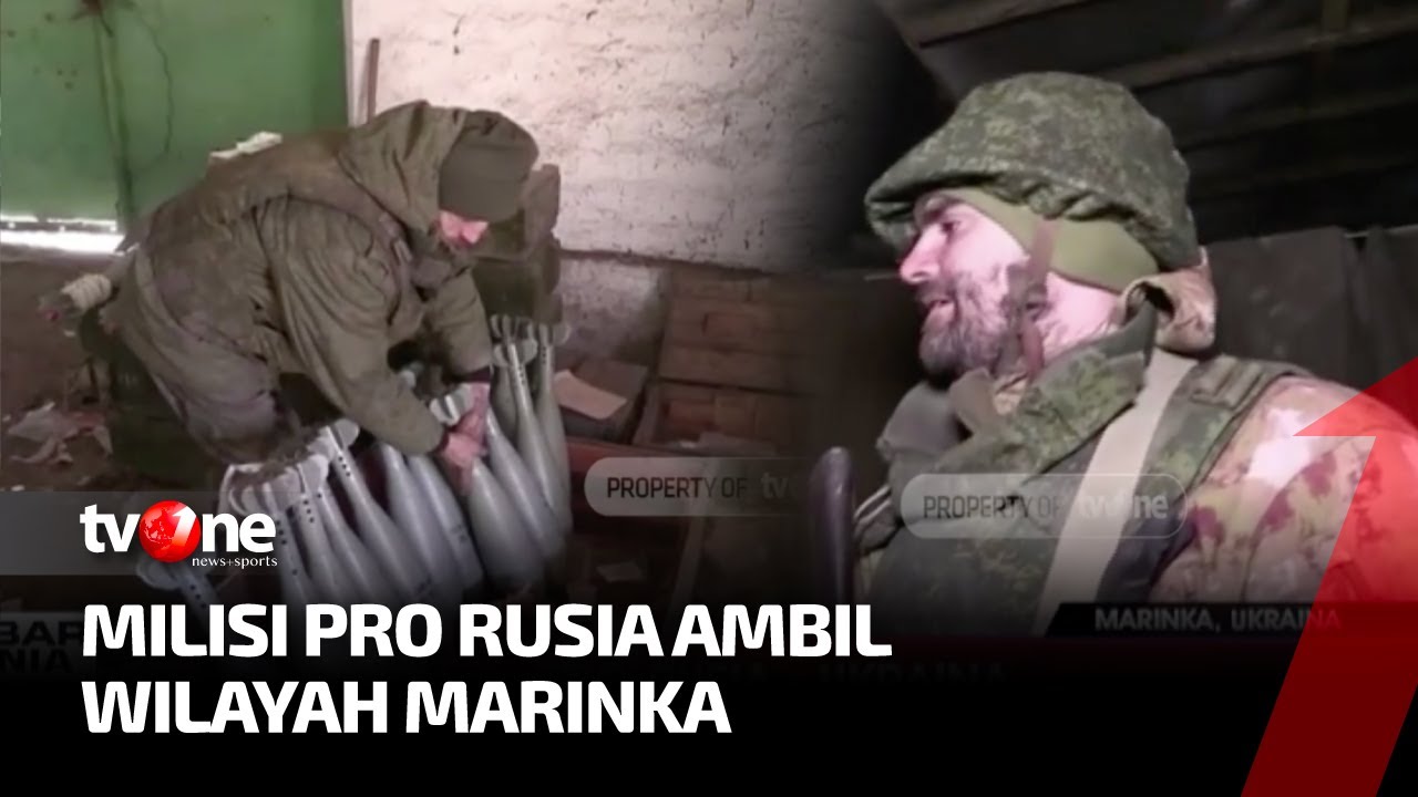 Milisi Pro Rusia Berhasil Duduki Wilayah Marinka, Ukraina | Kabar Dunia ...