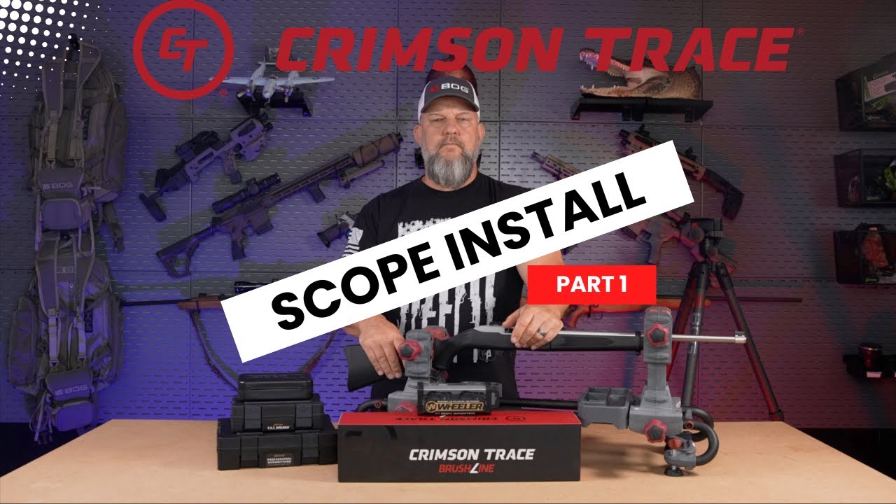 Installing Crimson Trace BCD Scope on my 10/22 Takedown - YouTube
