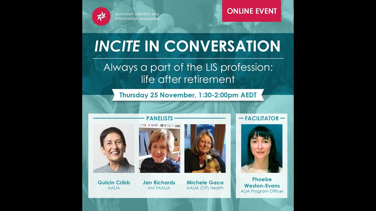 INCITE in conversation - November 2021 - YouTube