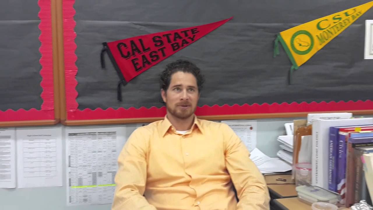 Alec Griffin, history teacher - YouTube