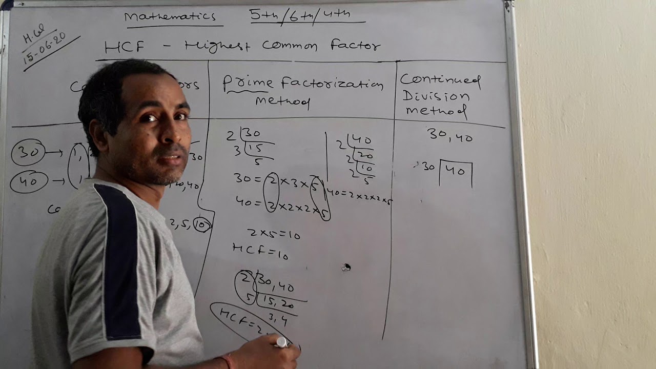 HCF different Methods 4th To 6th YouTube hcf-different-methods-4th-to-6th-youtube
