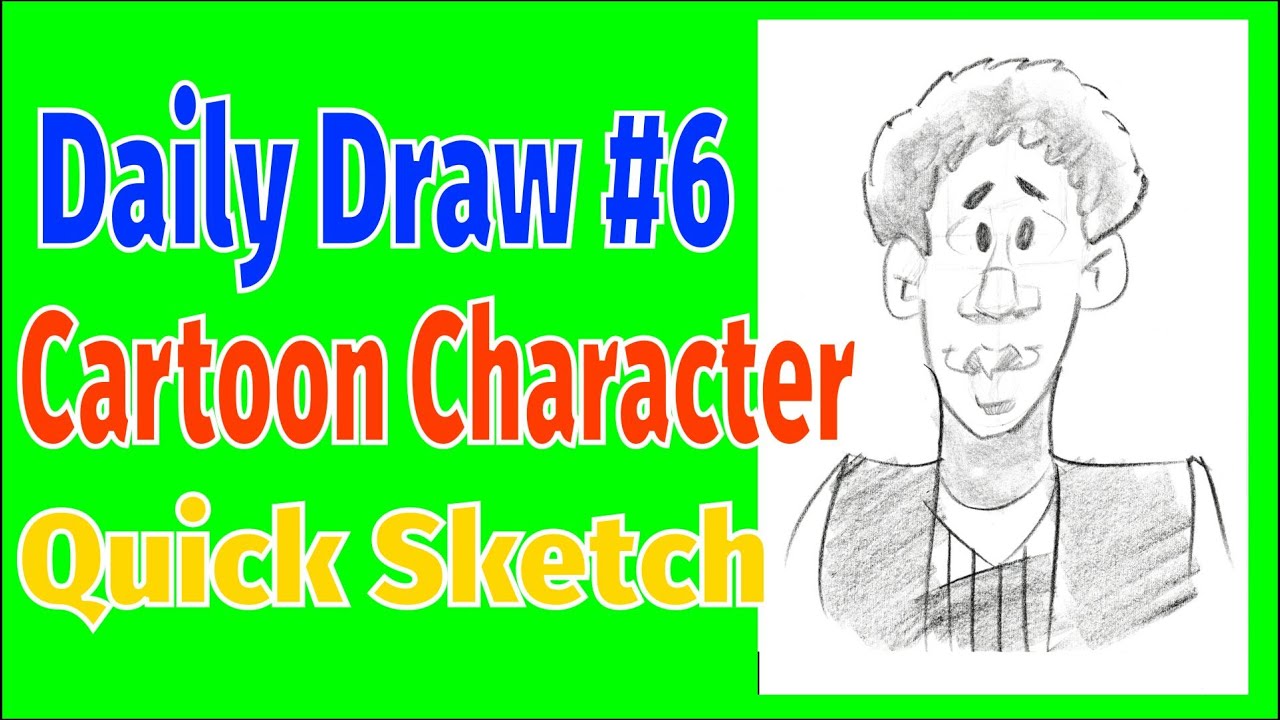Daily Draw Cartoon Head - YouTube