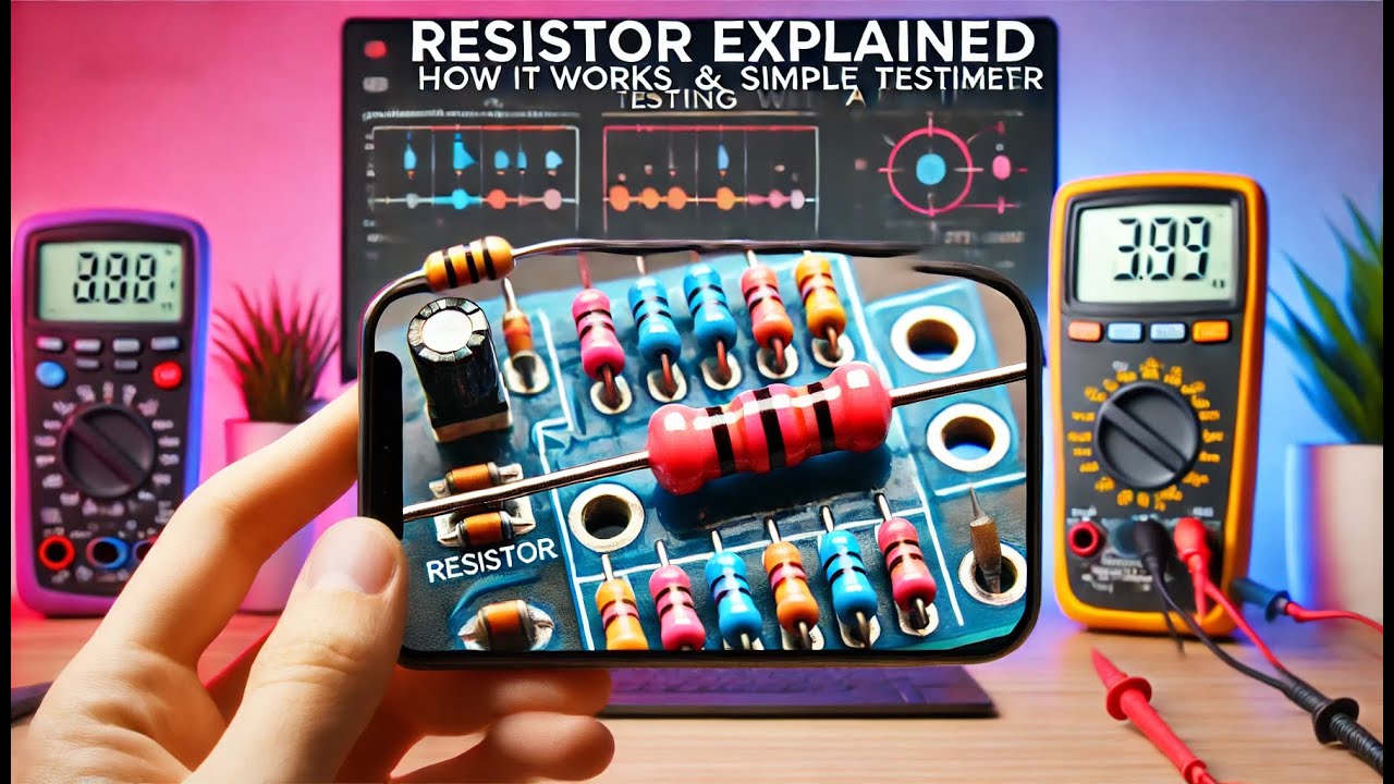 Resistor Explained: How It Works & Simple Testing with a Multimeter!" # ...