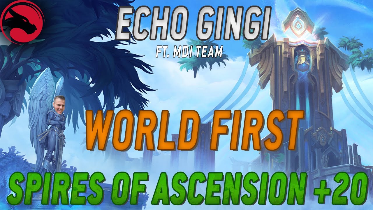 Echo Gingi, WORLD FIRST Spires of Ascension +20 in time (Ft. Naowh, Meeres, Fragnance & Zaelia ...