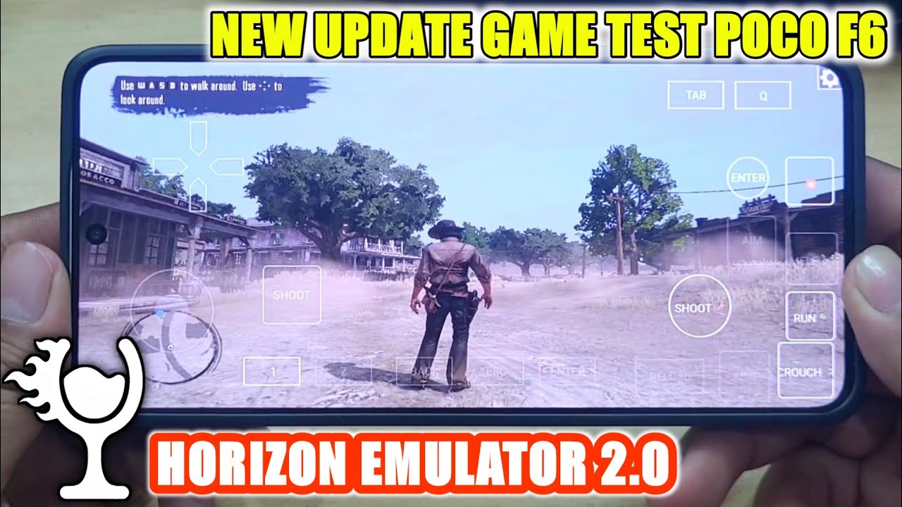 HORIZON EMULATOR RED DEAD REDEMPTION PC GAMES ANDROID - YouTube