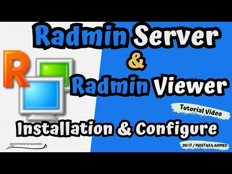 How to Installing and Configure Radmin Server and Radmin Viewer