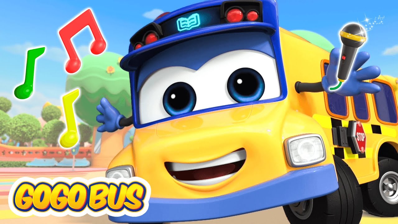 Bánh Xe Của Xe Buýt 🎵 Nhạc Thiếu Nhi Vui Nhộn 🚍 The Wheels On the GOGO ...