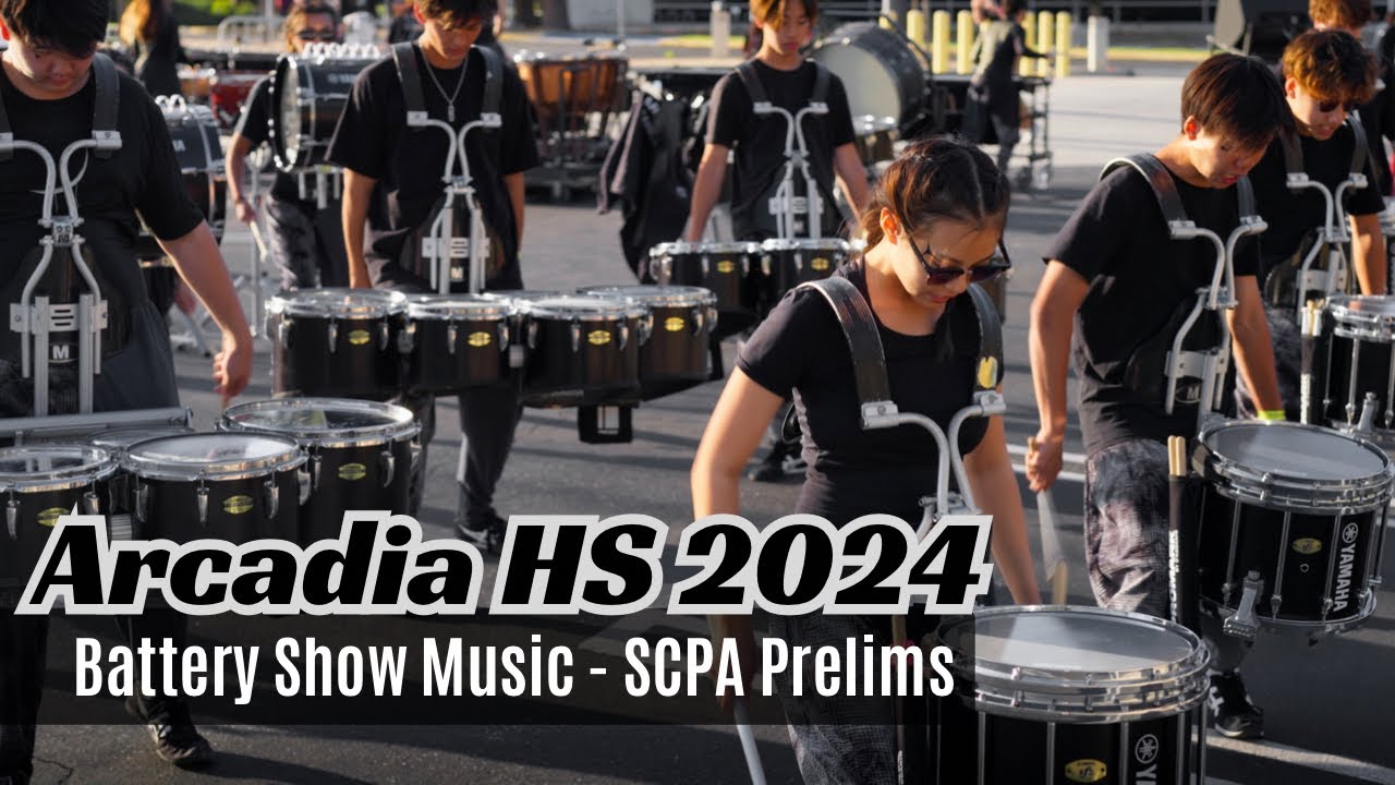 Arcadia HS Drumline 2024 Show Music || SCPA Prelims - YouTube