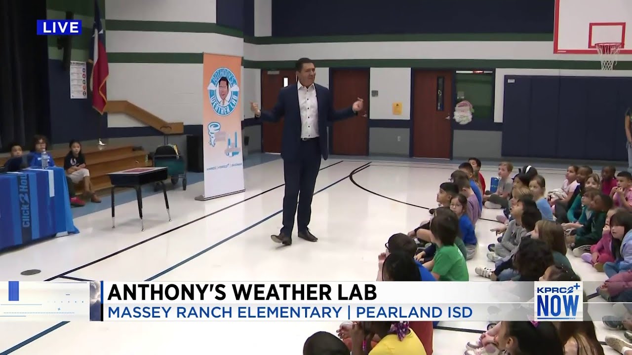 Anthony's Weather Lab: Massey Ranch Elementary - YouTube