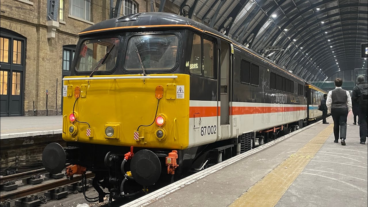 87002 5Z87 King’s cross - Crewe H.S at King’s cross - 13/01/25 - YouTube