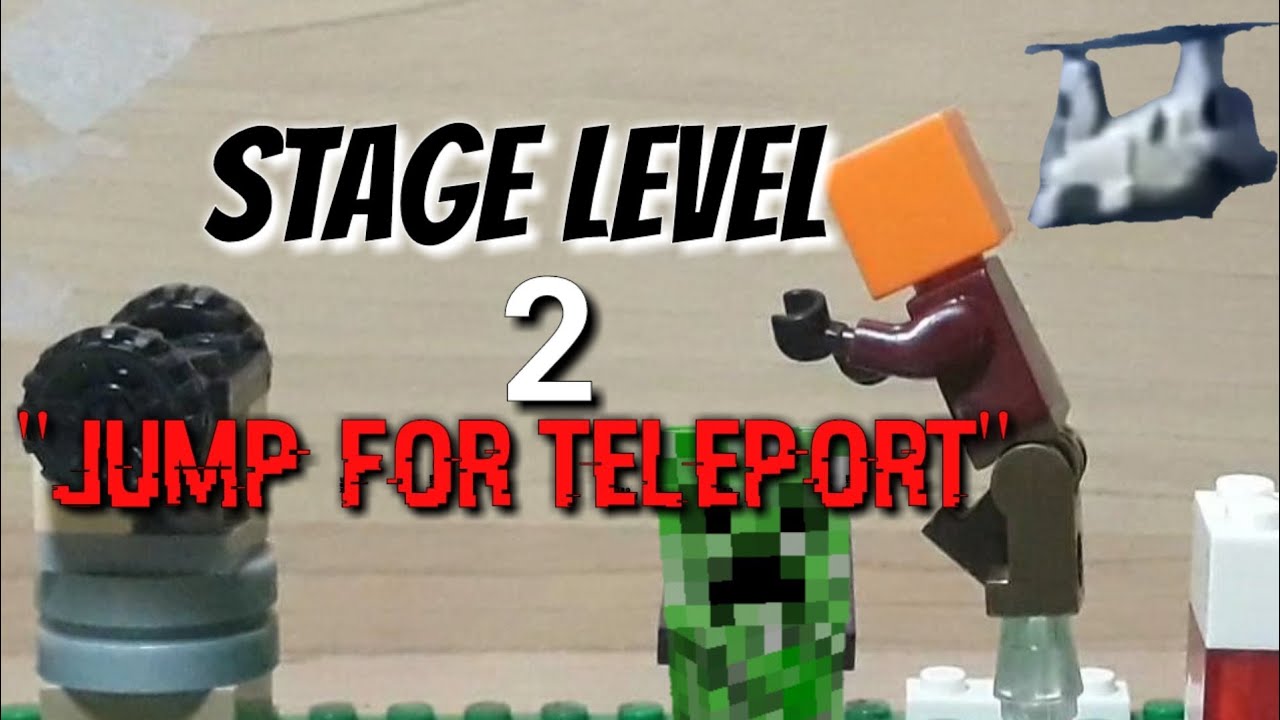[Lego stopmotion animation] stage level 2 "JUMP FOR TELEPORT" - YouTube