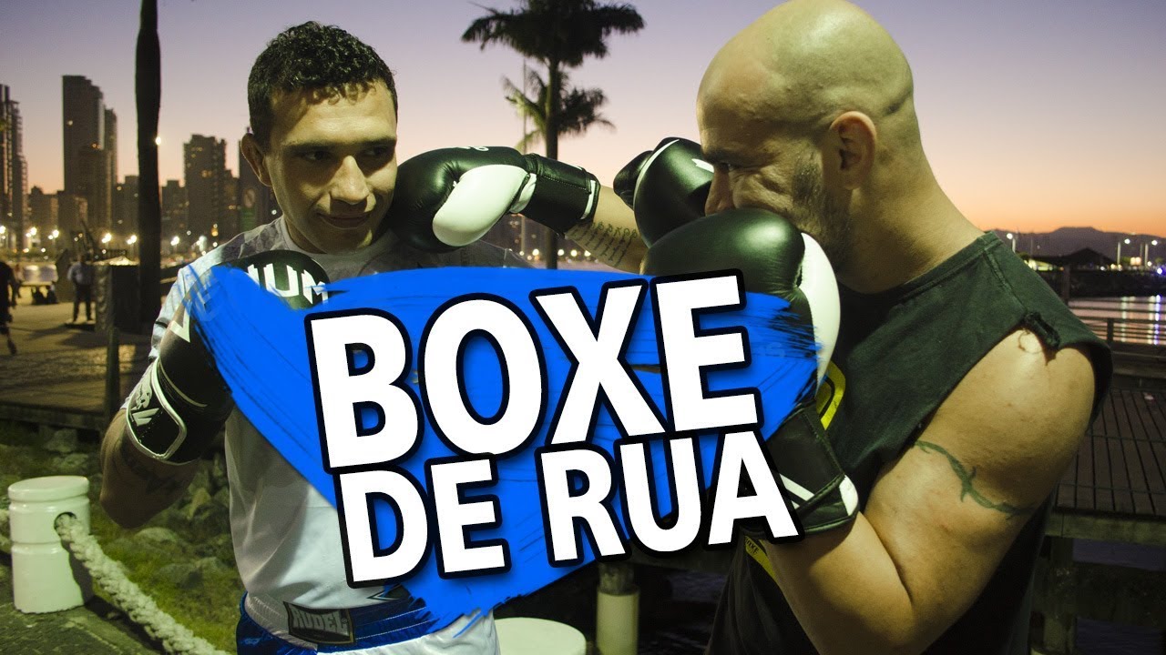 Sparring de boxe na rua - YouTube
