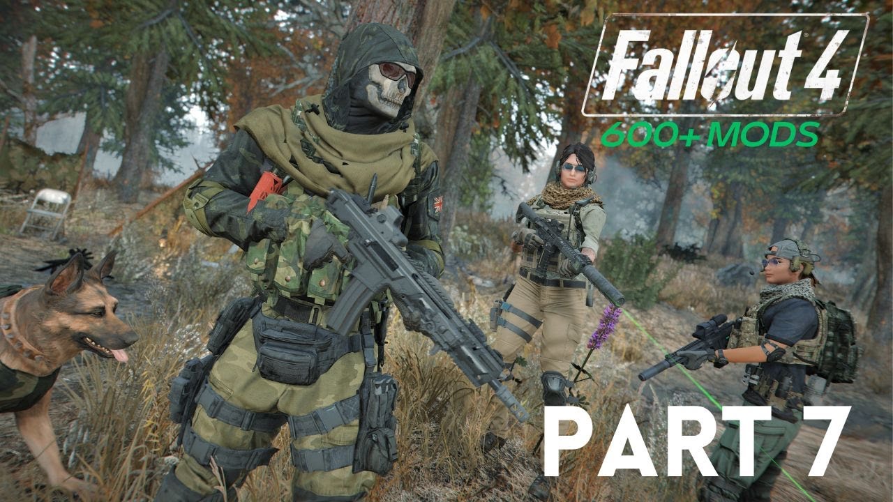 FALLOUT 4 - Gameplay Part 7 Escape from the Zone + Vivid Fallout All In ...