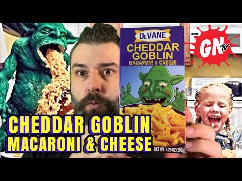 Cheddar Goblin Macaroni & Cheese "Unboxing" Video GNTV Mandy - YouTube