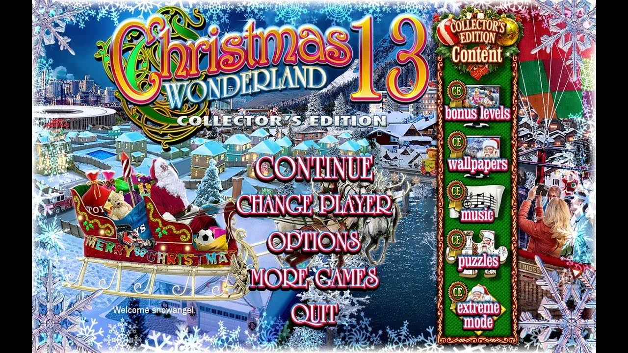 Christmas Wonderland 13 Collector's Edition - Gameplay - YouTube