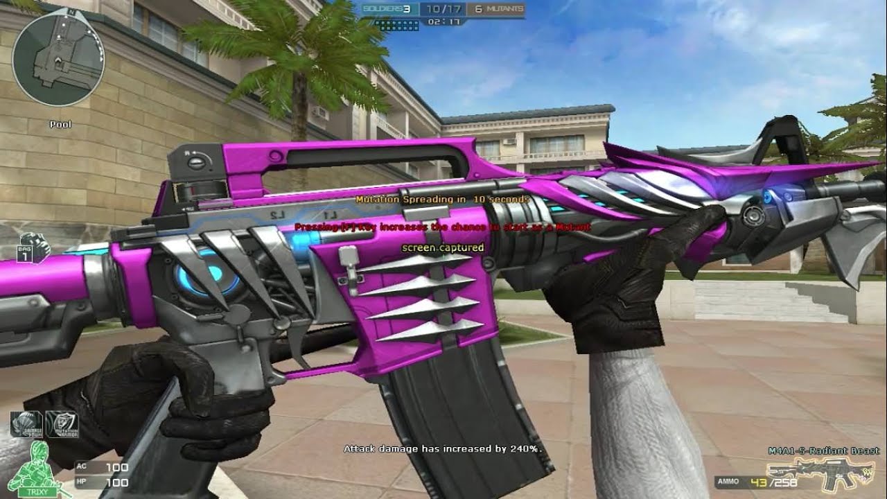 Crossfire North America 2.0 : M4A1-S- Radiant Beast - Pinky ( Prism ...