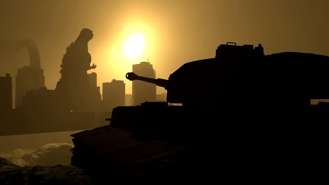 Shin Godzilla Tank Battle Scene - YouTube