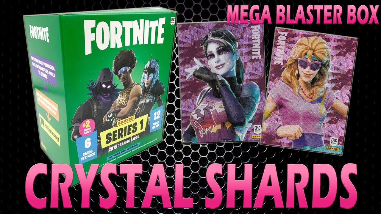 Panini FORTNITE TRADING CARDS SERIE 1 | MEGA BLASTER BOX | Unboxing ...