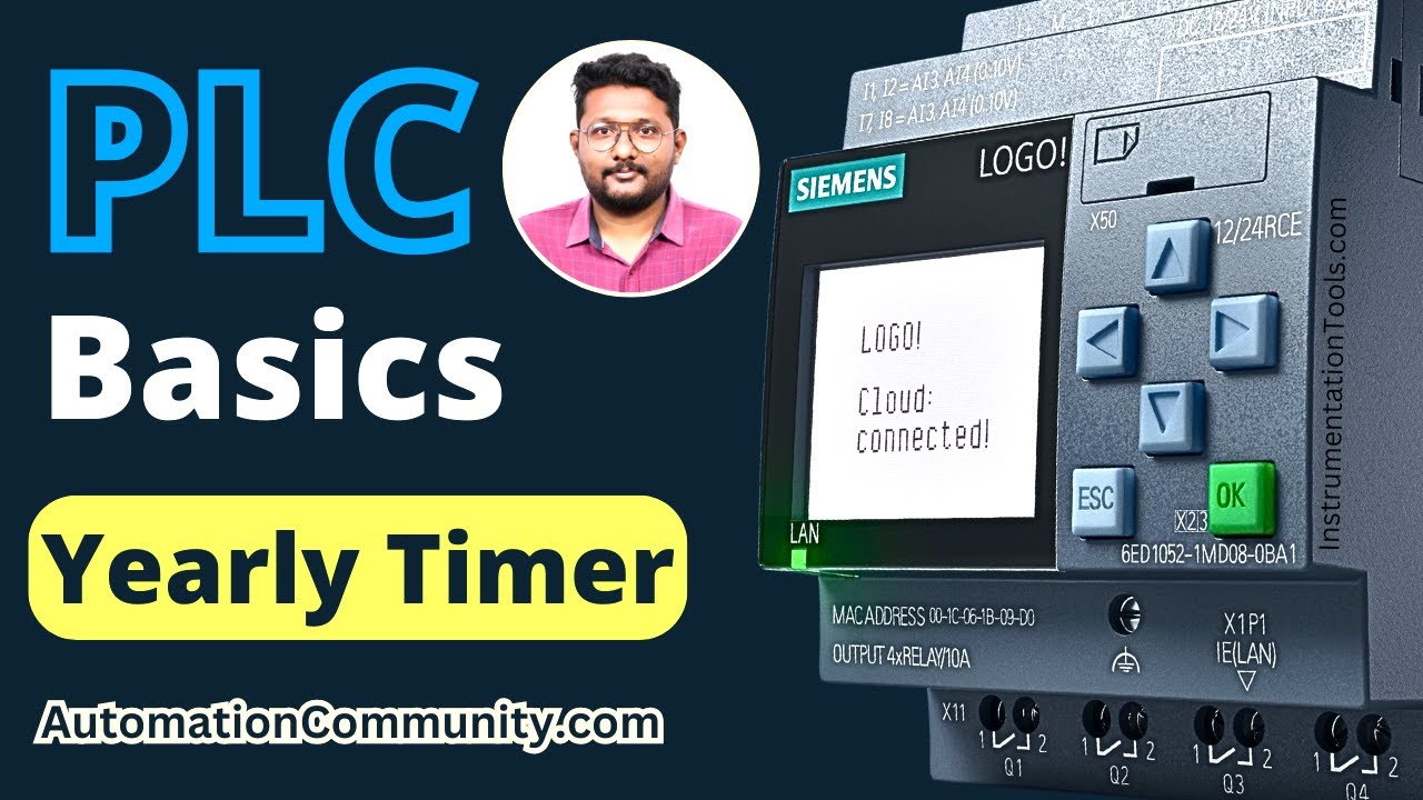 PLC Siemens Training Course - Yearly Timer Concept - YouTube