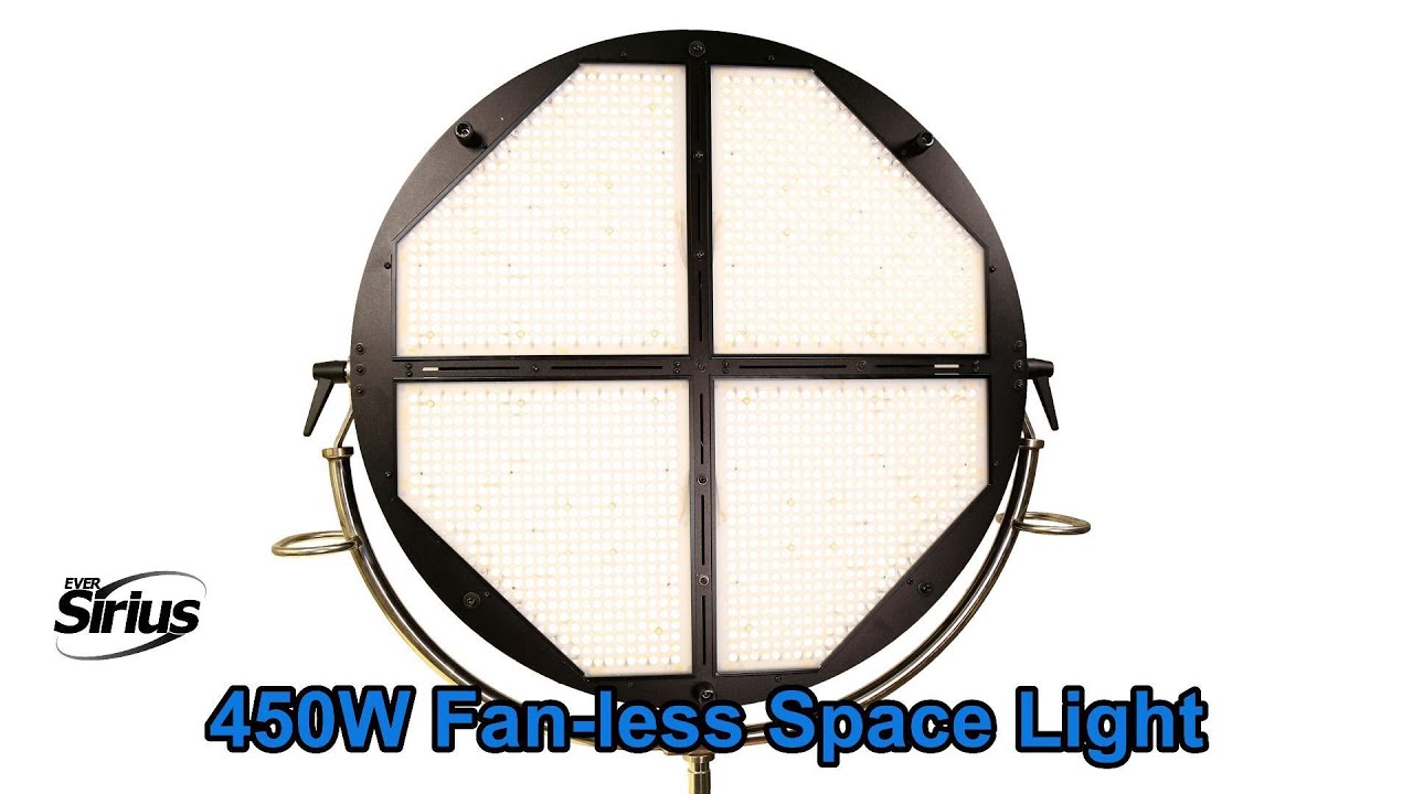 450W Fan-less Space Light - YouTube