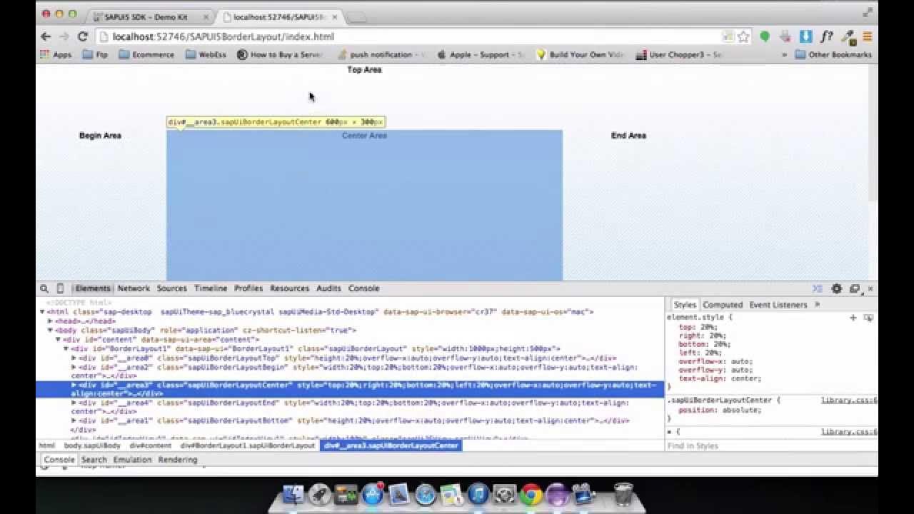 SAPUI5 Border Layout - Part 1 (Setting Layout Size Explained) - YouTube