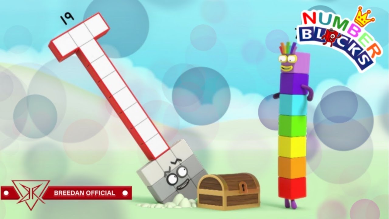 Numberblocks - Seven Is the Sneakiest Numberblocks 197 Finding Treasure ...
