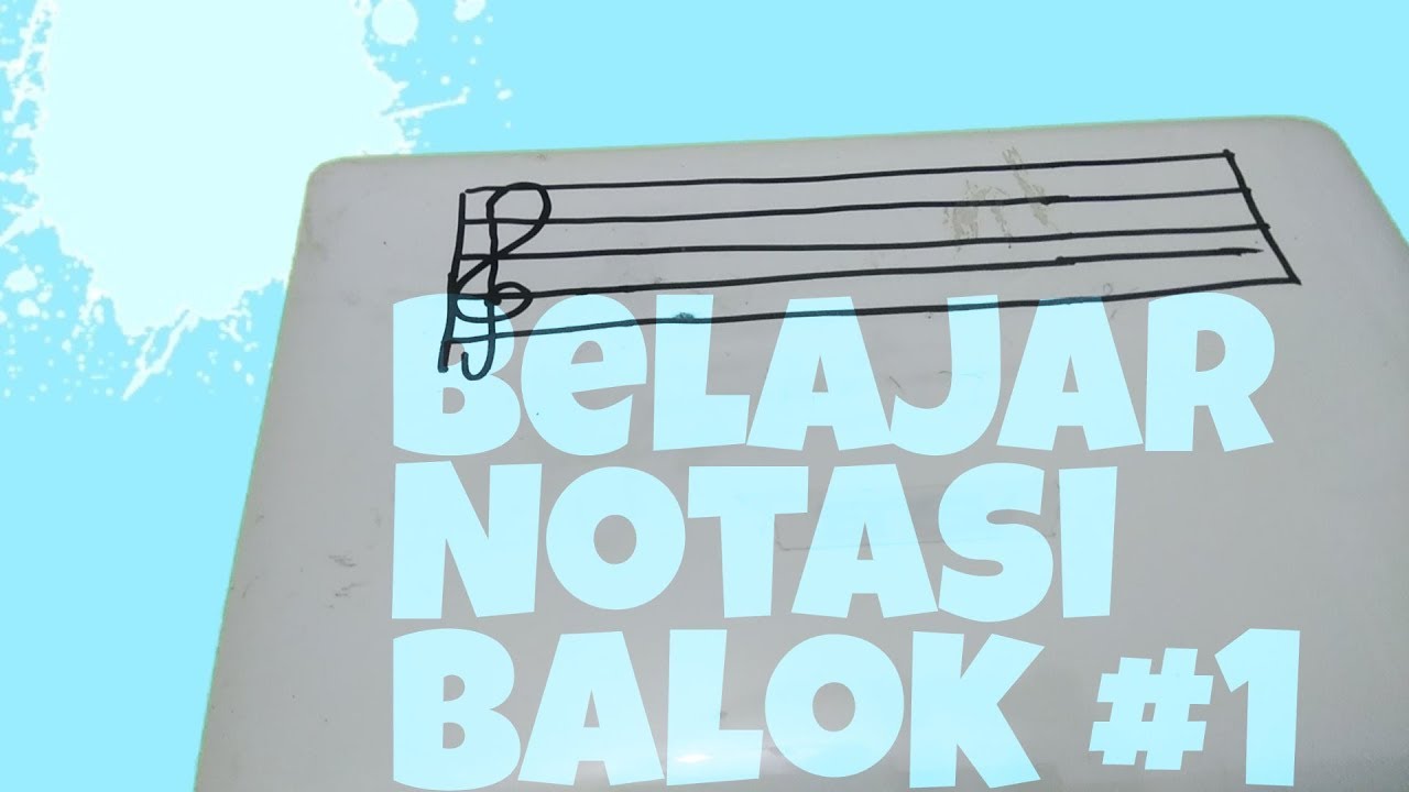 LANGSUNG BISA! Belajar Not Balok #1 | Cara Membaca Not Balok - YouTube