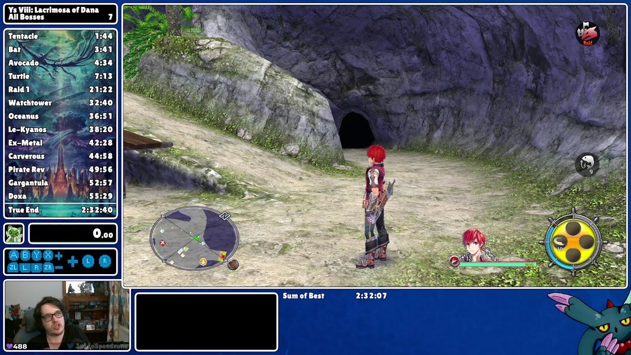 Ys 8 - All Bosses new route cleanup - YouTube