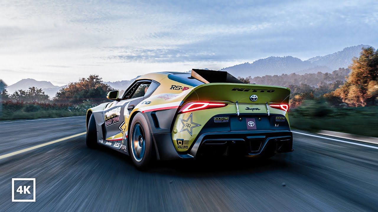 [4K] Forza Horizon 5 2020 Toyota GR Supra FORMULA DRIFT | Free Roam RTX ...