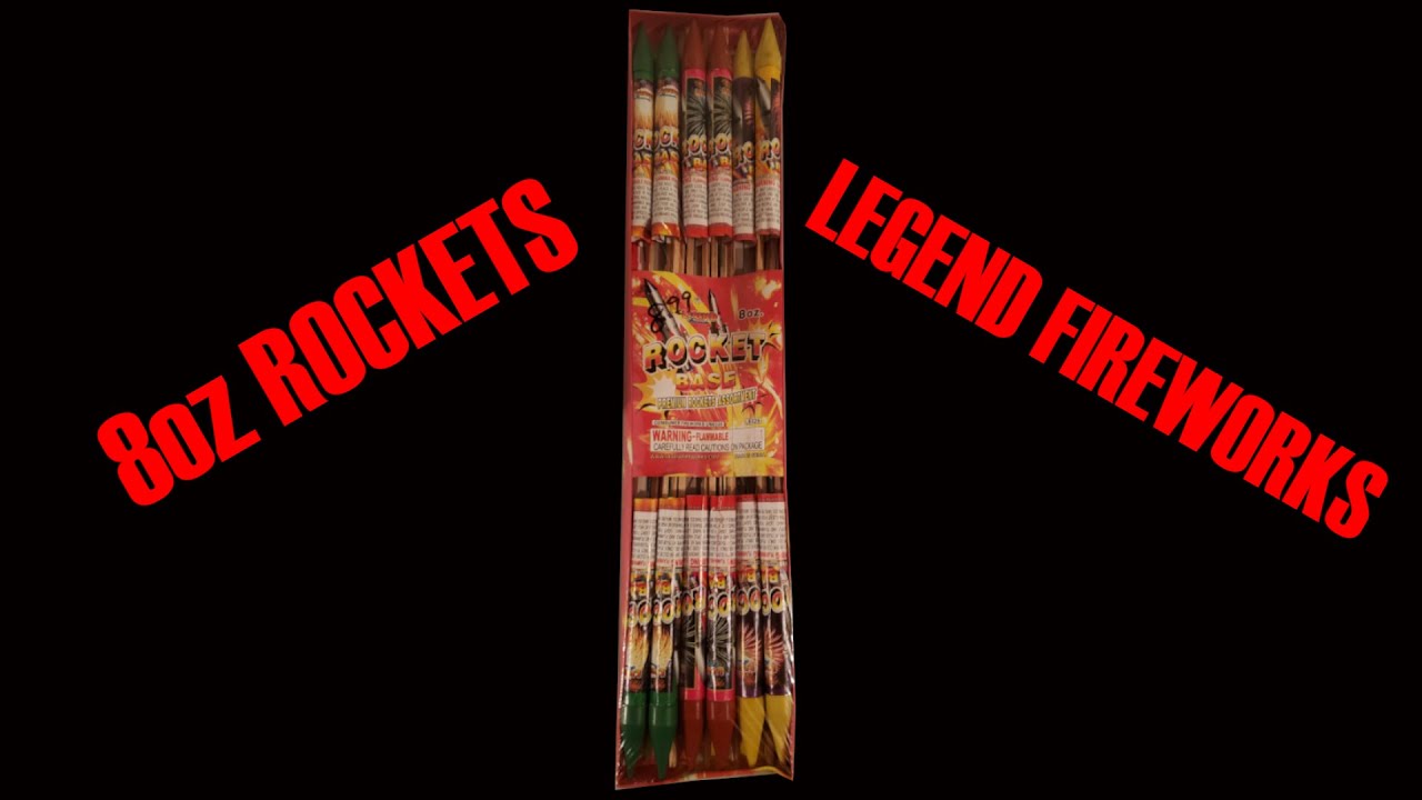 Legend Fireworks Rocket Base 8oz - YouTube