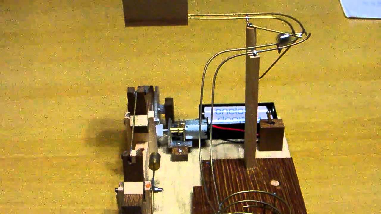 Temporary steps of catapult machine - YouTube