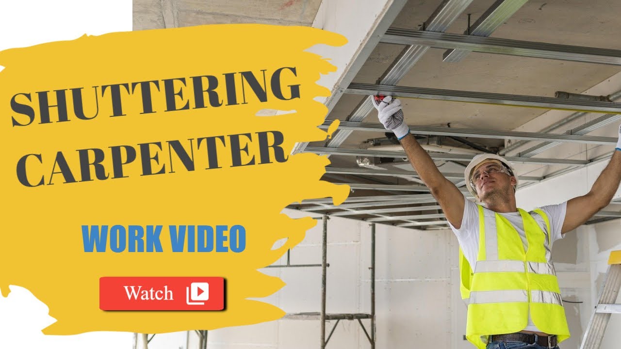 Shuttering Carpenter work video | Construction Carpenter Video for ...