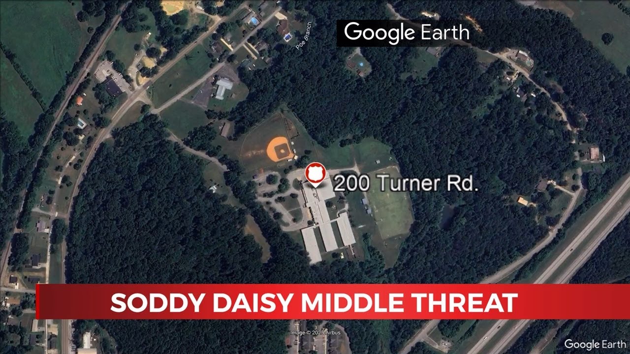 Soddy Daisy Middle student arrested for making school threat - YouTube