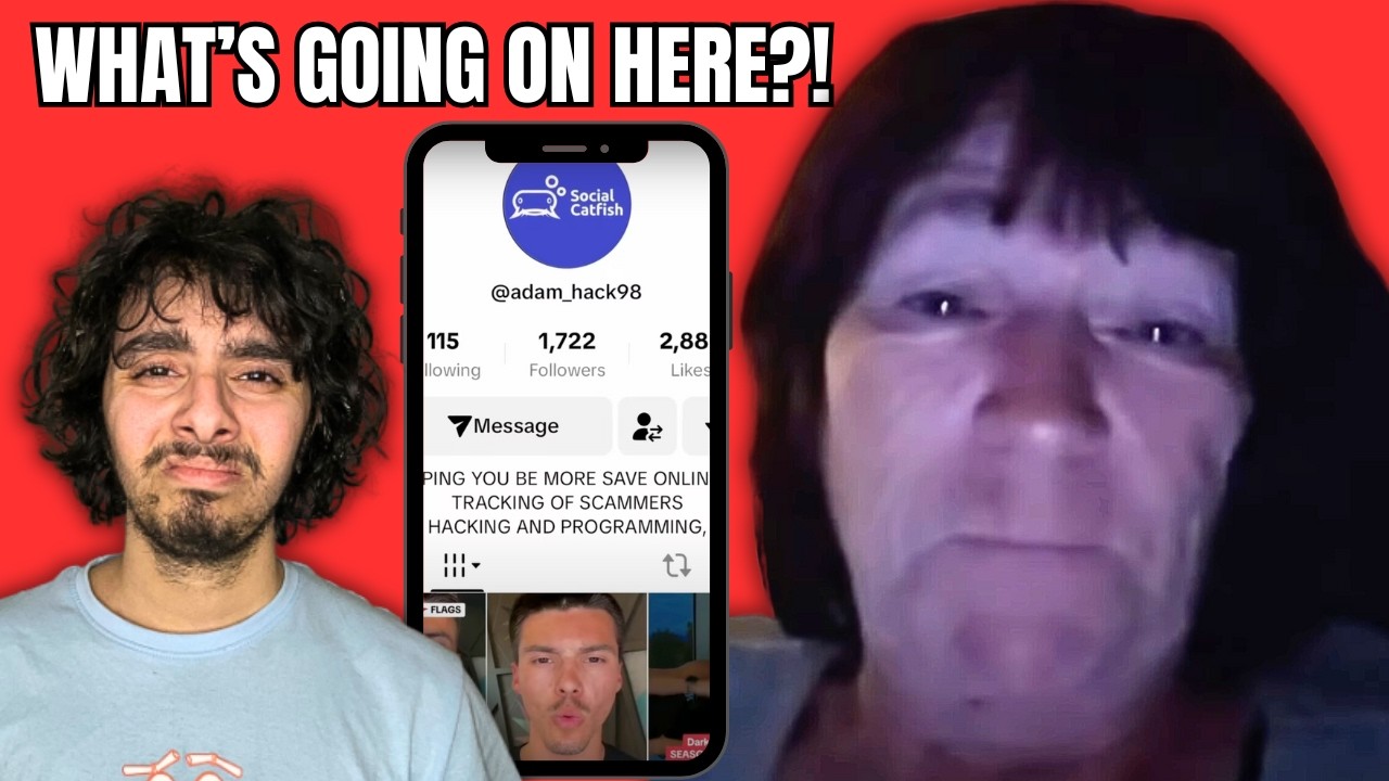 Scammers Use SOCIAL CATFISH To Scam A Romance Scam Victim 😳 - YouTube