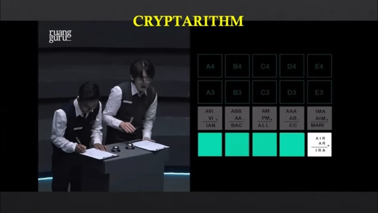 Bahas soal Cryptarithm - YouTube