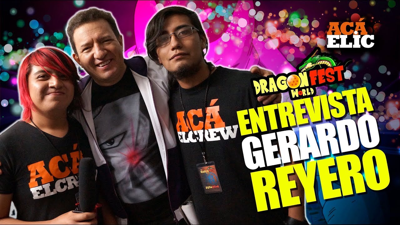 Gerardo Reyero Voz de Capitanazo y Freezer en Dragon Ball Z - YouTube